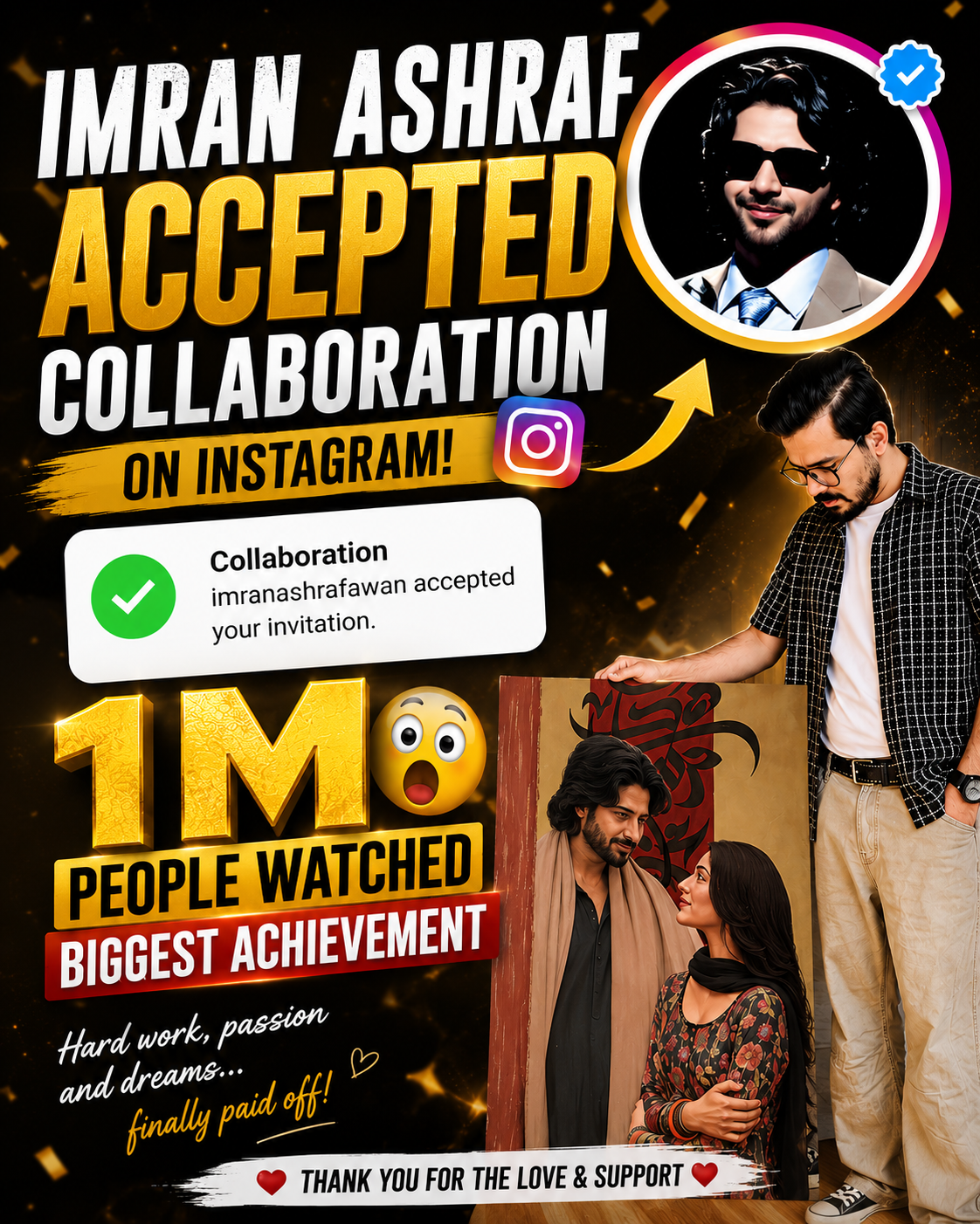 Imran Ashraf Collab | alisketchez Painting Reaches 1M in One Day