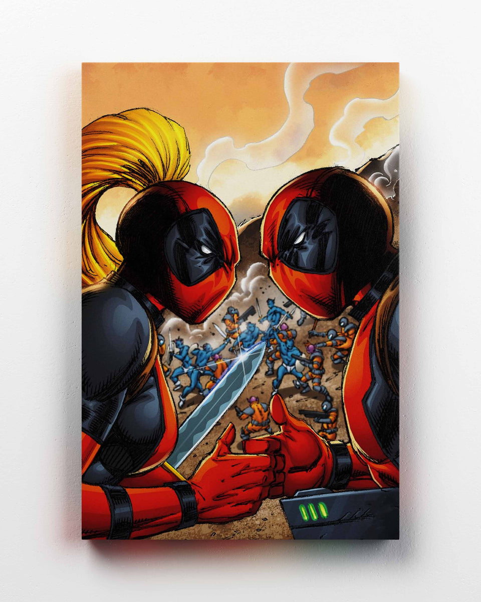 Deadpool vs Lady Deadpool – alisketchez