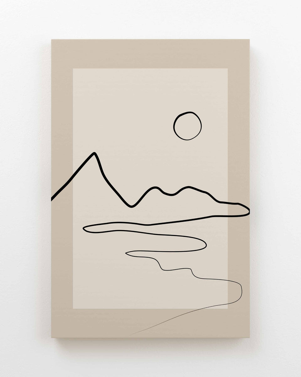 One Line Landscape – alisketchez