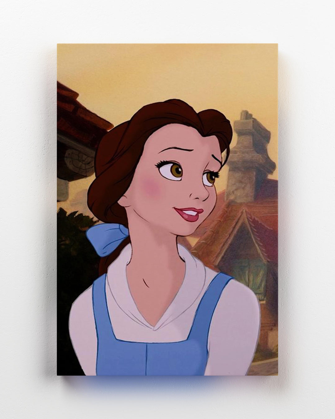Disney Princesses Belle Paintings Disney Princess New Redesign Style